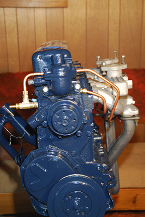 Pics of dual carb set up with heat plate plumbing - Chevrolet Message ...